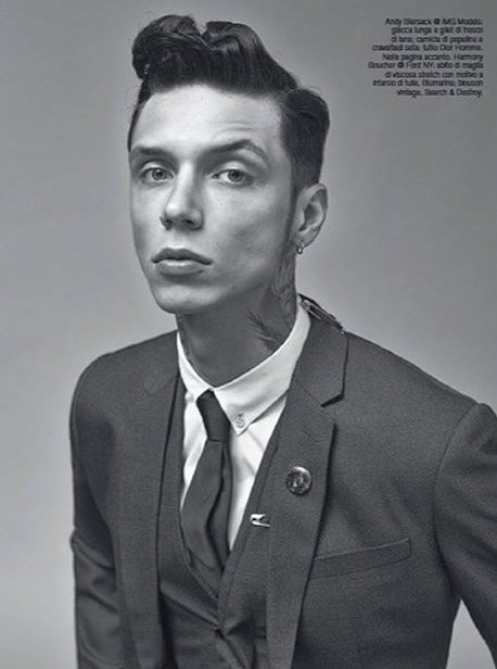 Andy Biersack Model