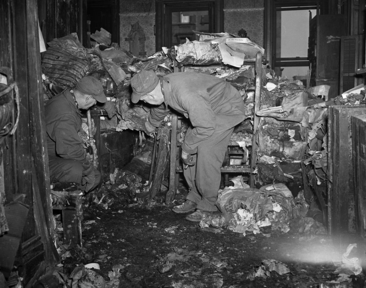 Meet the original hoarders. See the photos inside the Collyer brothers ...