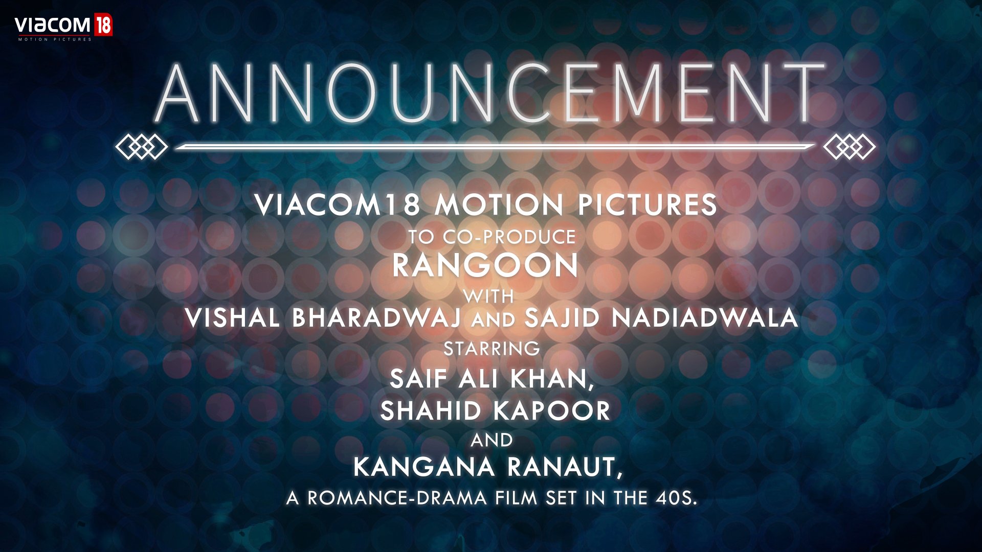 Viacom18 Studios on Twitter: "Big News Alert!!! 2016 is going to be awesome indeed! https://t.co ...