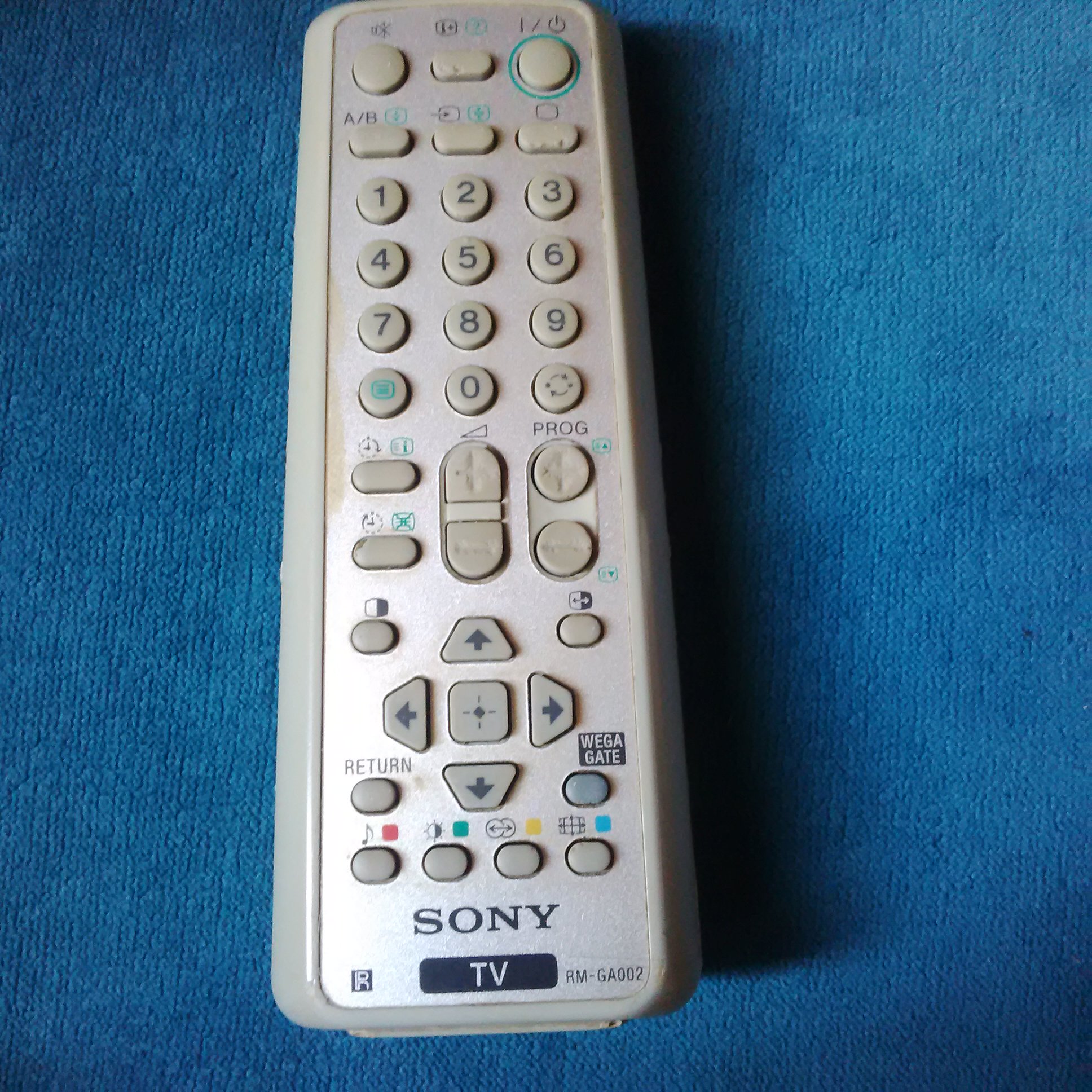 Sony Wega Tv Remote