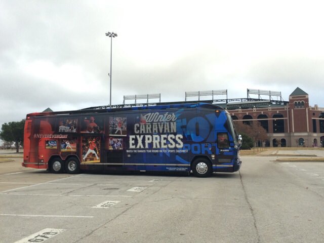 Move that Bus!! The @FSSouthwest Rangers #WinterCaravan Bus is on the ...