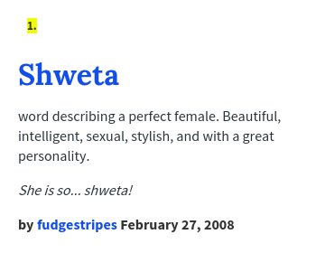 Swetha Meaning