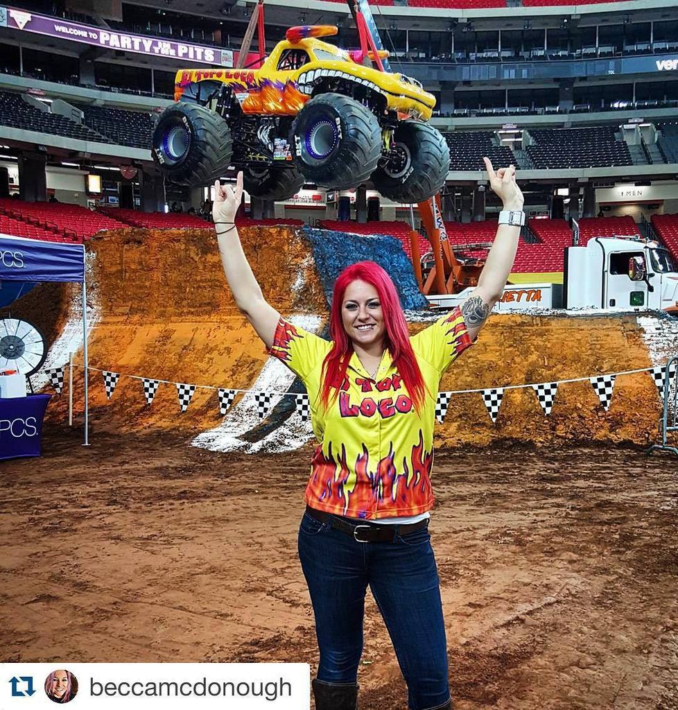 Becky Mcdonough Monster Truck Driver