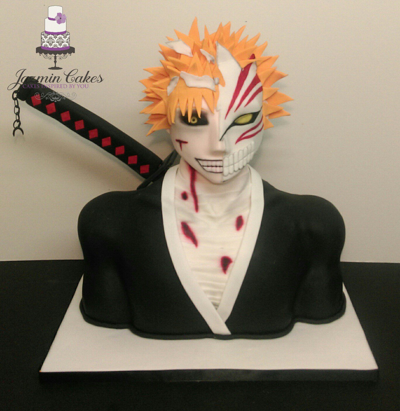 Anime Bleach Birthday Cake