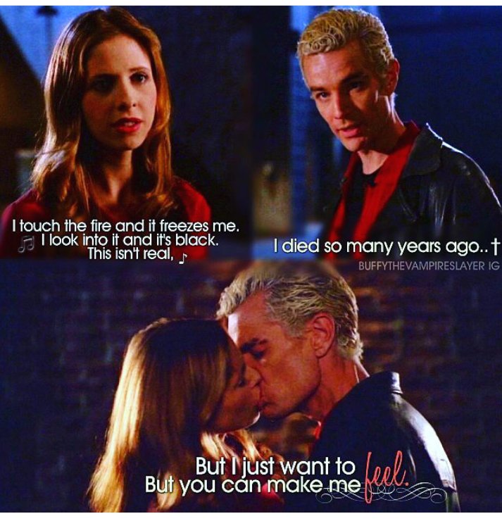 Buffy And Spike Kiss