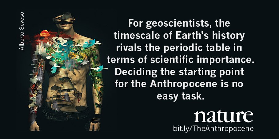 nature on Twitter: "Has human activity really pushed us into a new ...