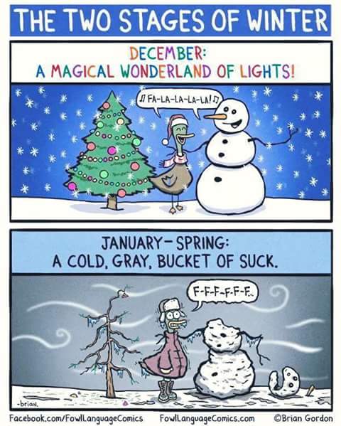 Funny Shivering Cold