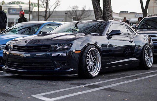 Stanced Camaro