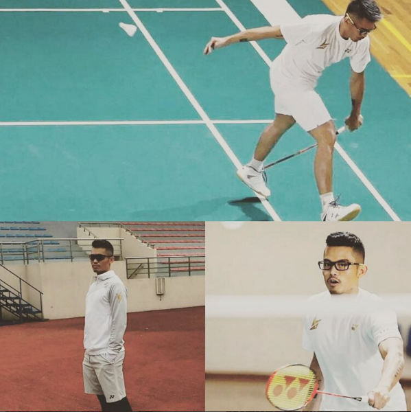 Badminton Jump Smash Lin Dan