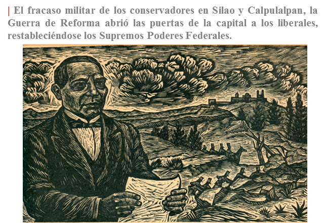 Juárez: En 1861 entra Juárez a la Ciudad de México, poniendo fin a la ...