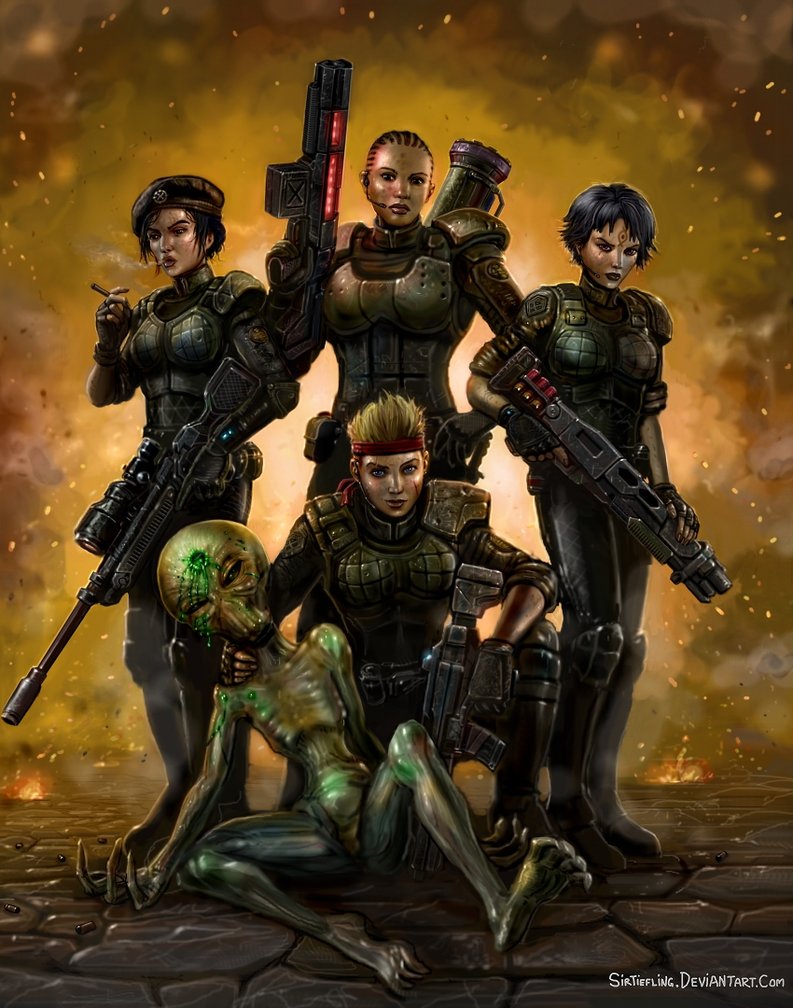 Xcom Aliens Art