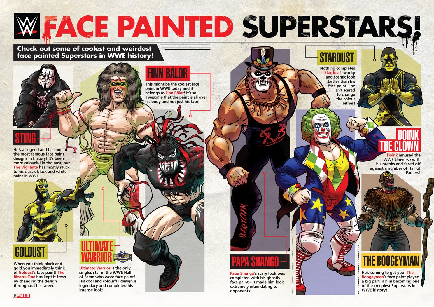 Wwe Goldust Face Paint