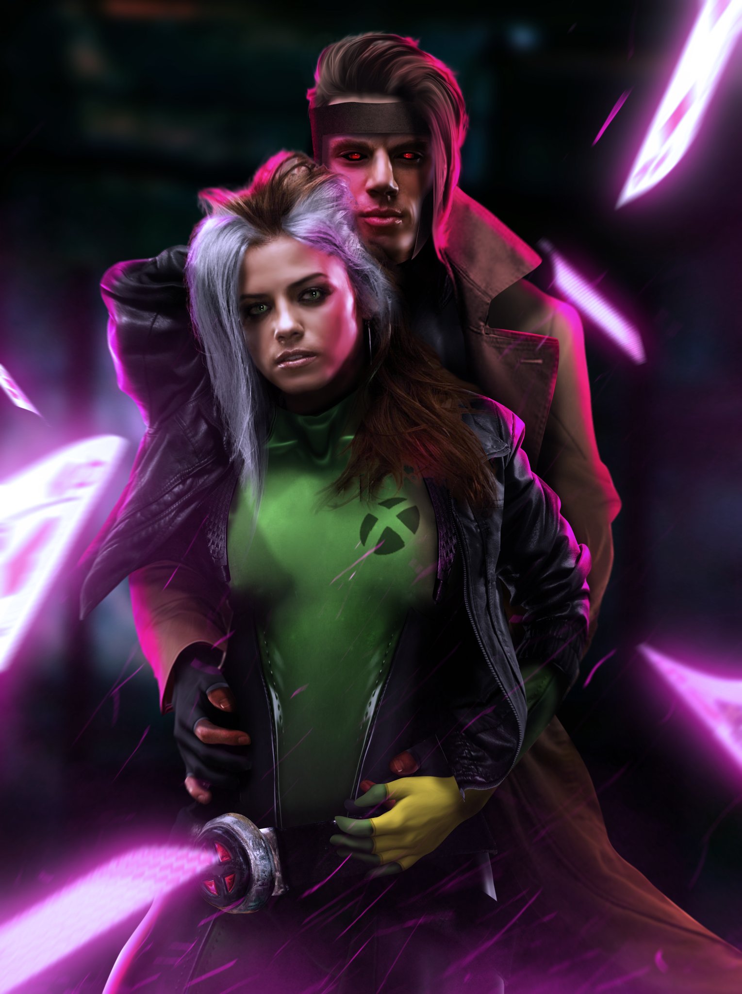 Rogue And Gambit Costume