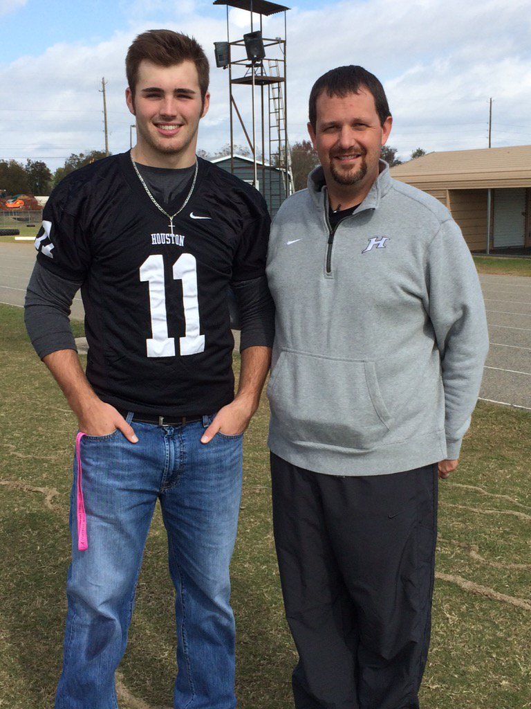 Jake Fromm shown here with his HC Von Lassiter is a prep version of ...