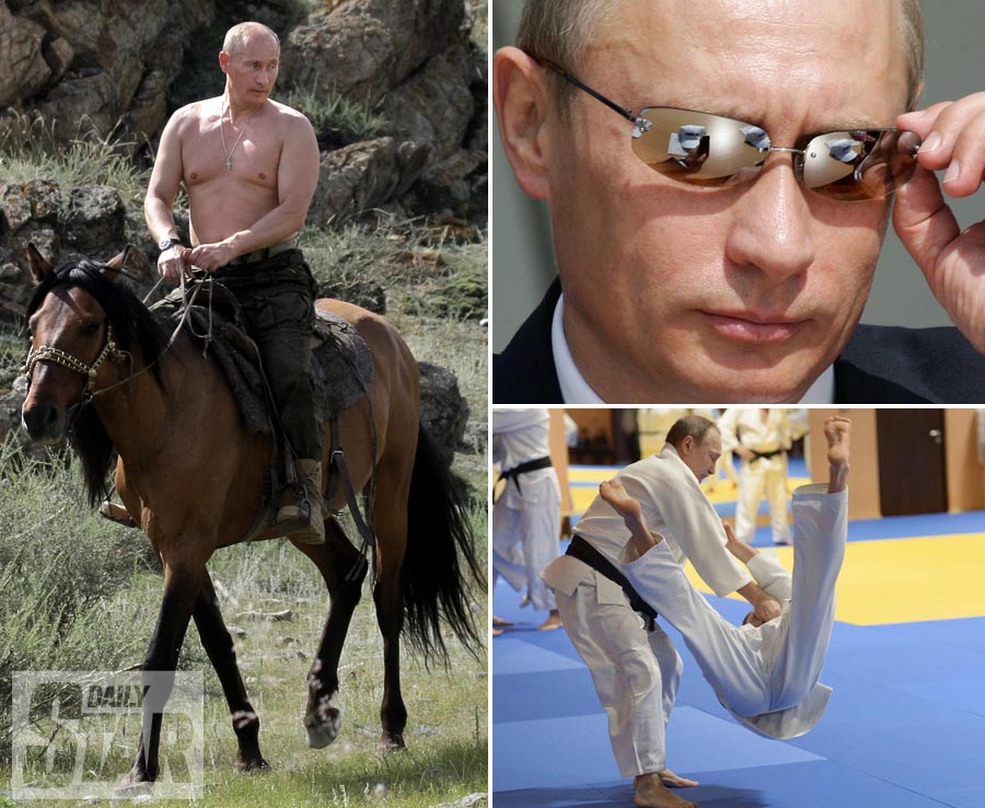 From riding a horse to taking someone down. the most badass vladimir ...