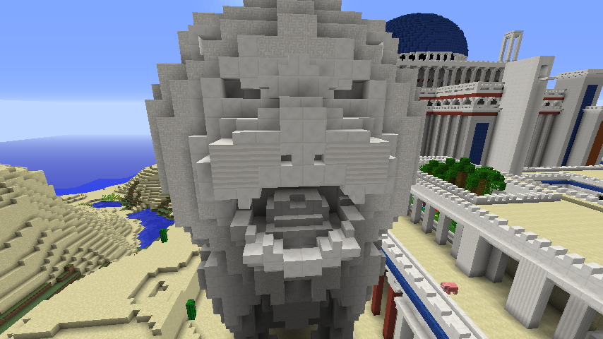Minecraft Lion Face