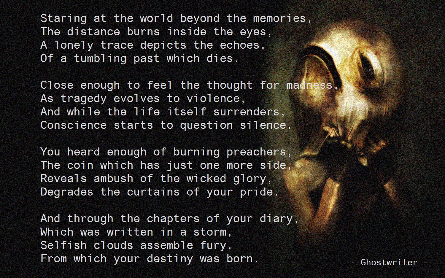 Dark Gothic Poems And Quotes