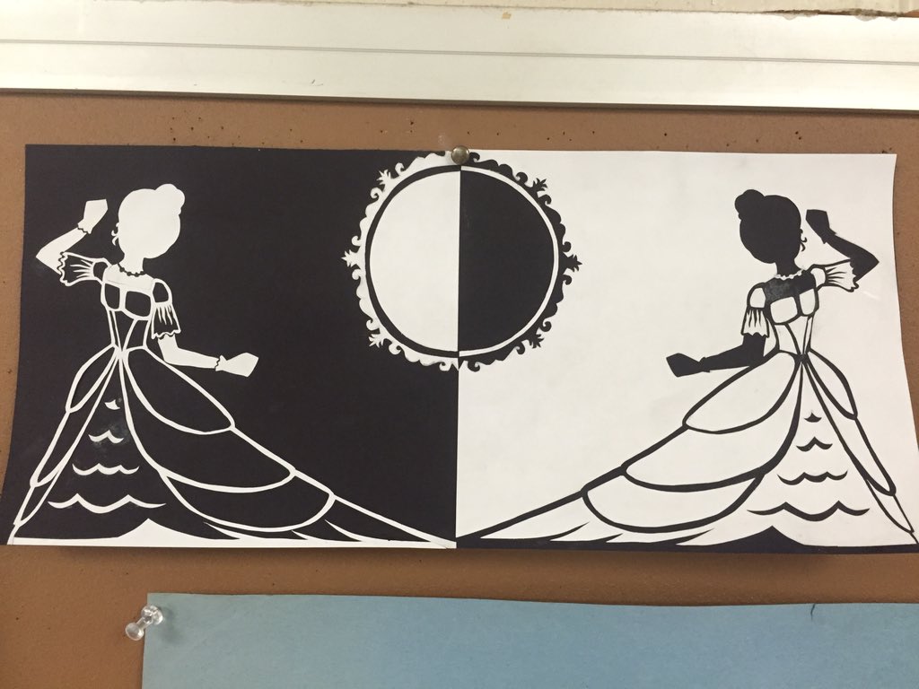 Asymmetrical Drawing Examples