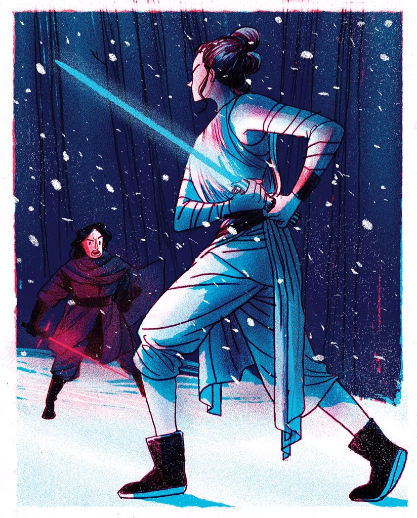 「I wanted to wait a while to show Rey wit」|Drew Shannonのイラスト
