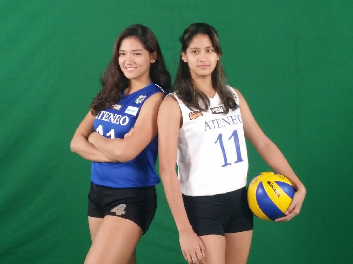 Sisters therese and pauline gaston. #uaapseason78 @abscbnsports ...