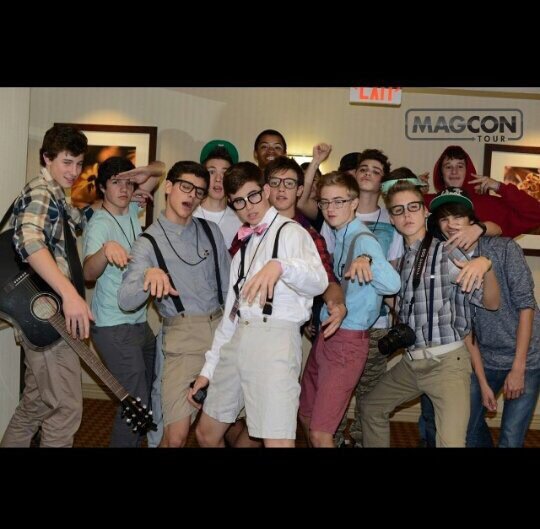 Magcon Group Picture