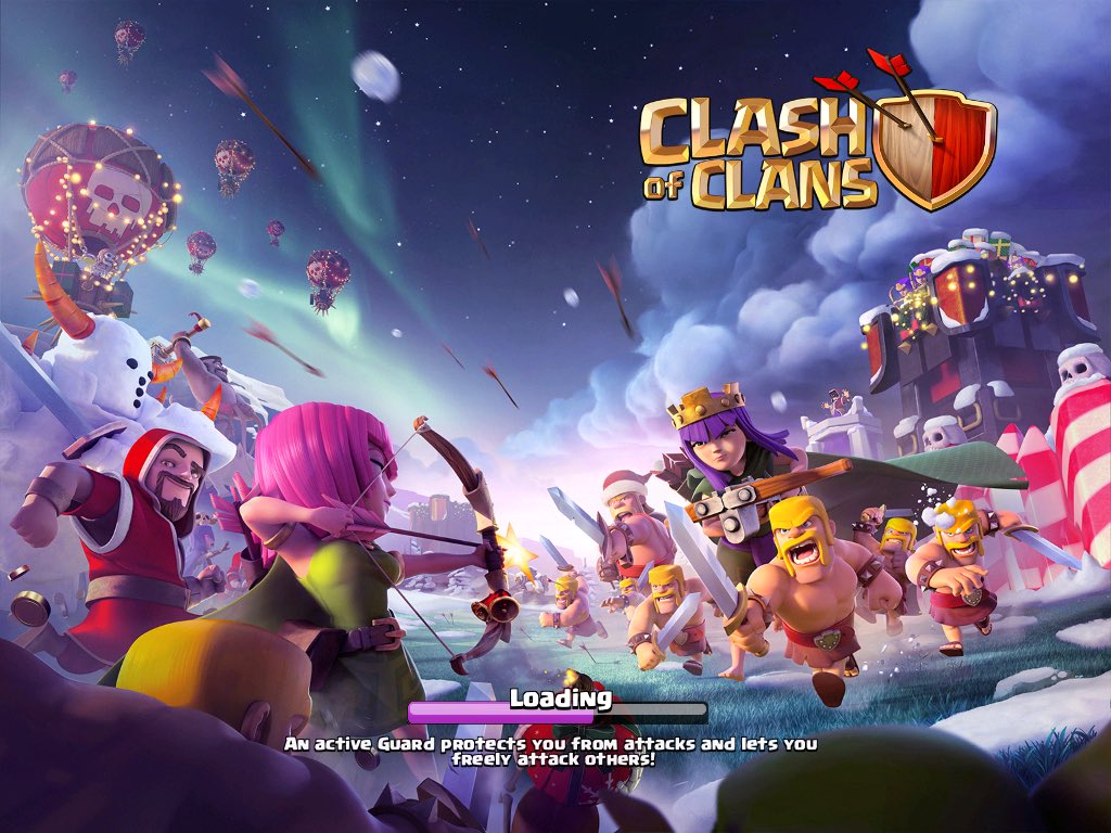 Clash Of Clans Loading Screen