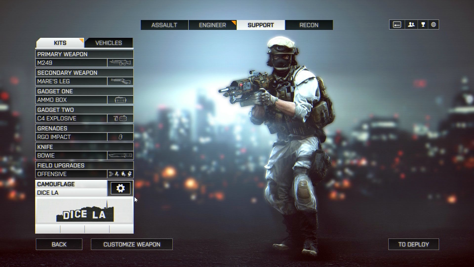 Battlefield 4 Character Customization