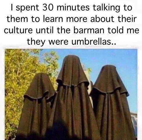 Umbrella Burka Memes India To Hold First Assembly Elections In