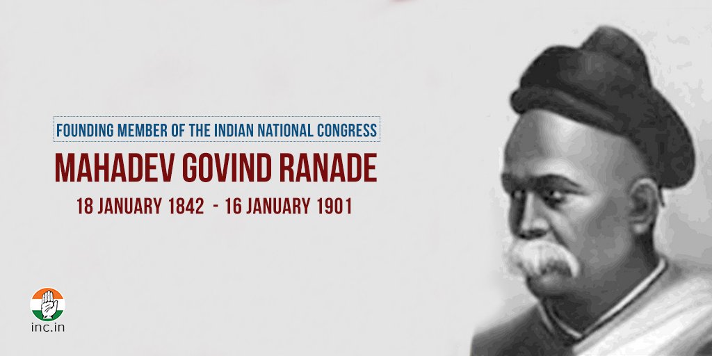 We pay tribute to Justice Mahadev Govind Ranade, a distinguished ...
