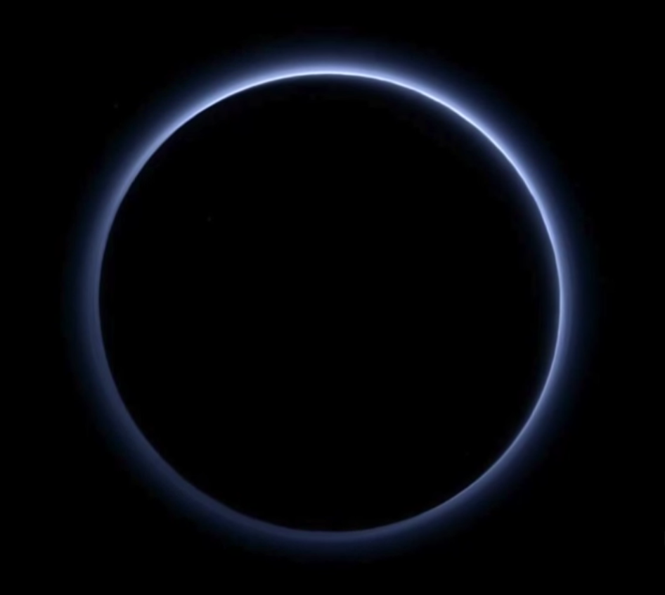 Pluto Minute : Pluto cool blue sky Pluto Minute video | NASA New ...
