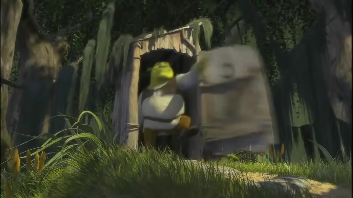 Shrek House Door