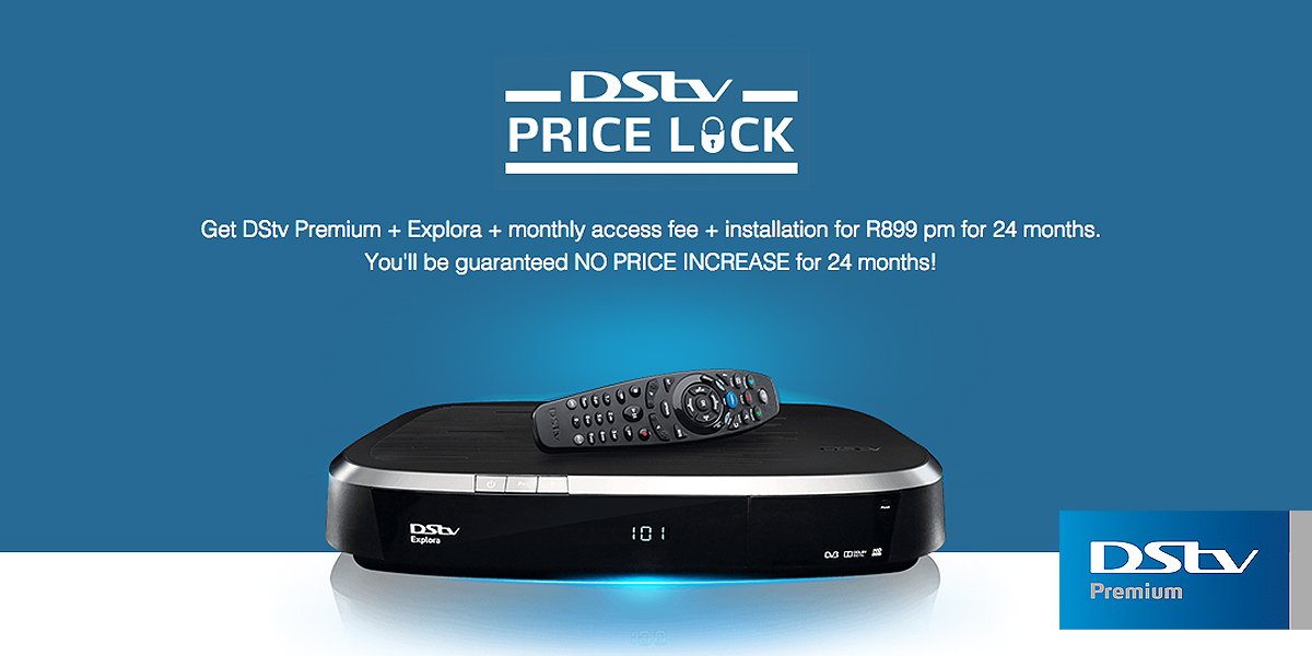 Make a power move with DStv Price Lock! -> DStvPremium | DStv | Scoopnest