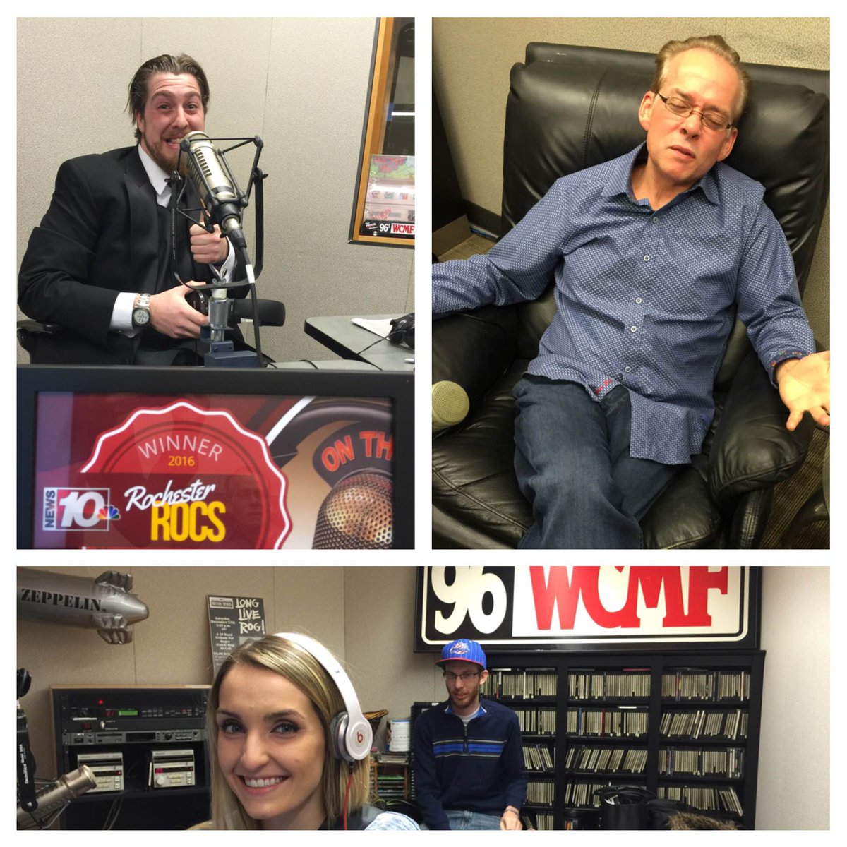 Hanging Duffy Tommy Kimmy morning BreakRoom WCMF RochesterROCS News ...