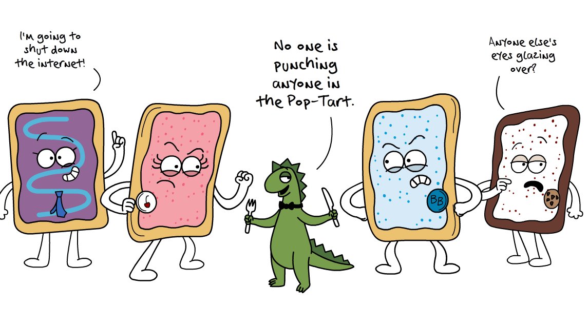 Pop Tarts Cartoon