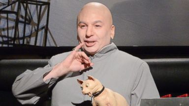 Dr Evil And Mini Me And Cat