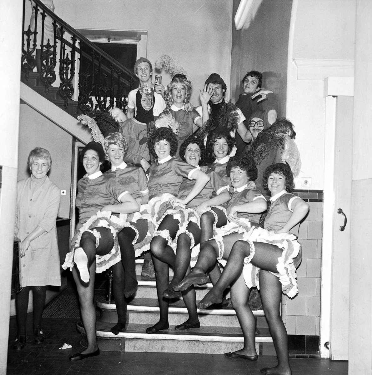 RememberWhen: nurses and staff at Leith Hospital do the can-can during ...