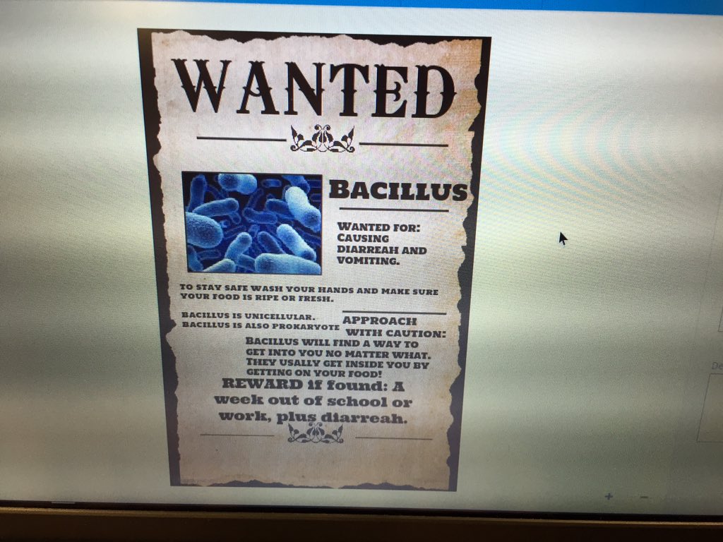 Jenny Risinger on Twitter: "Ss Creating Wanted Posters for protists and ...