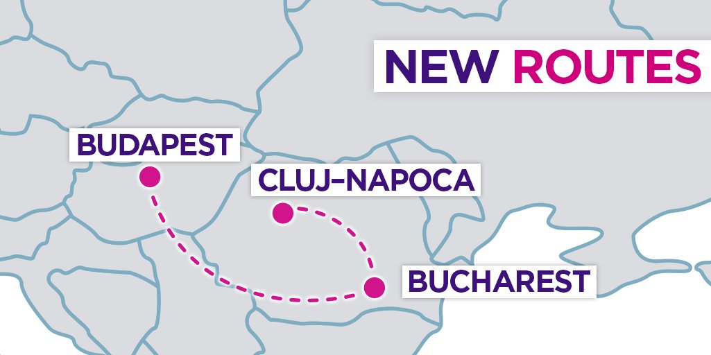 New Wizz Air routes and higher frequencies from Budapest and Bucharest ...