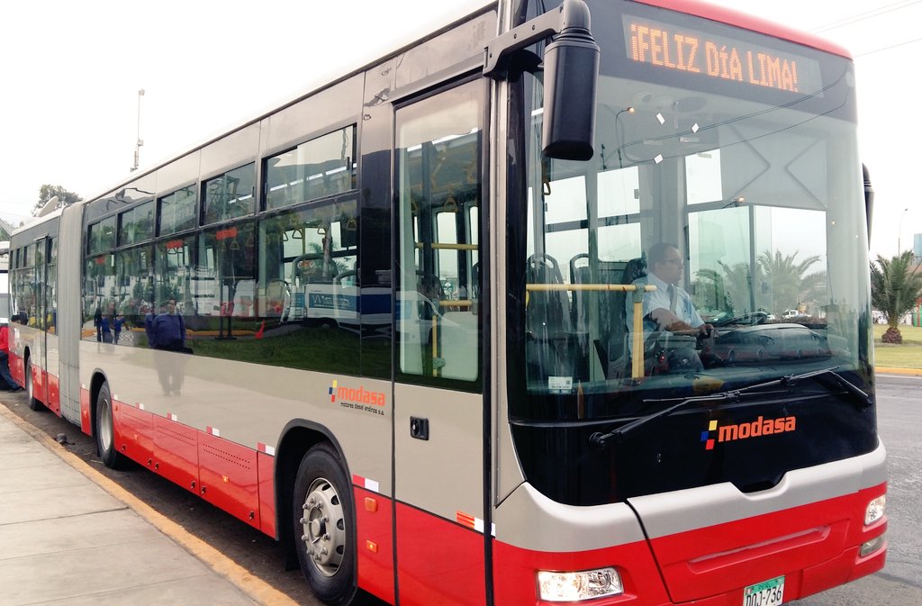 Metro de Lima (Horizonte 2025): Lima: Así son los nuevos buses del ...