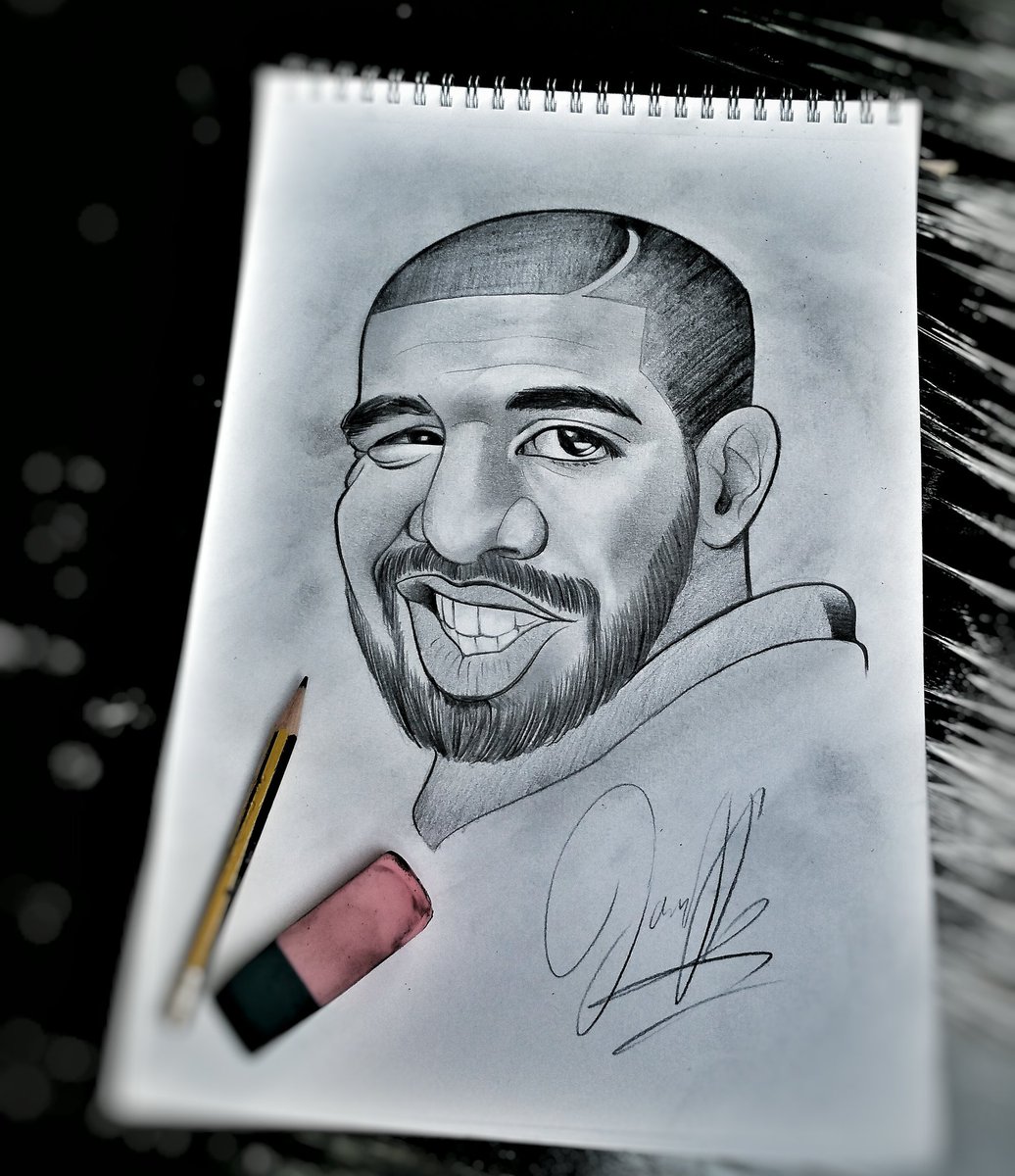 Pencil Drawing Of Drake