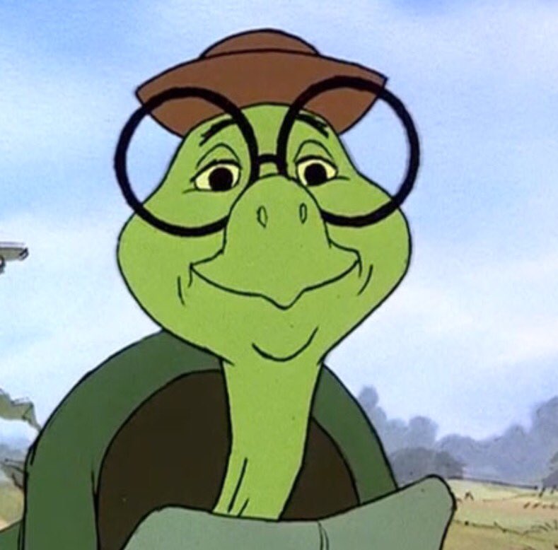 Grandpa Turtle Cartoon