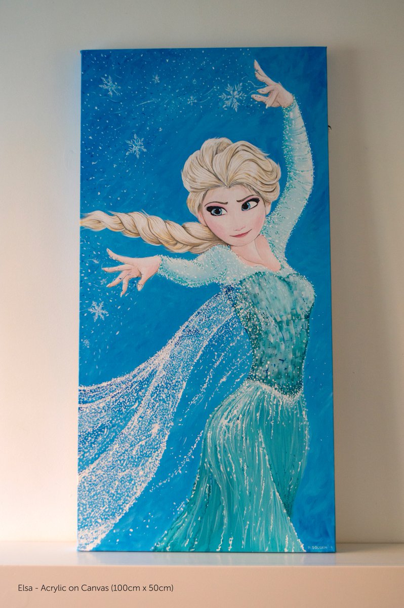 Disney Frozen Paintings Canvas