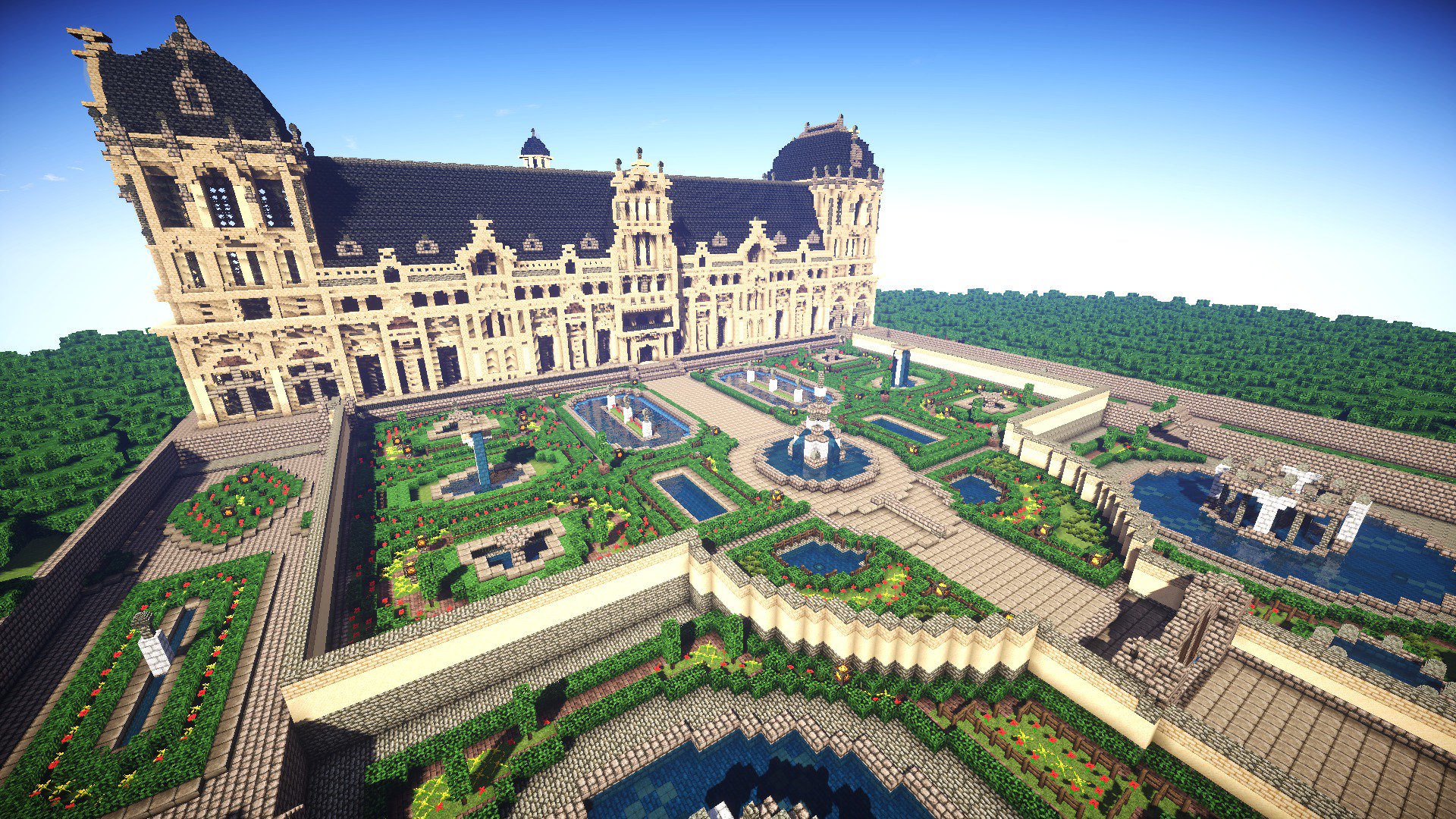 Deluxe Mansion Minecraft Map