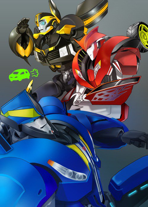 Transformers Prime Smokescreen Vs Knockout
