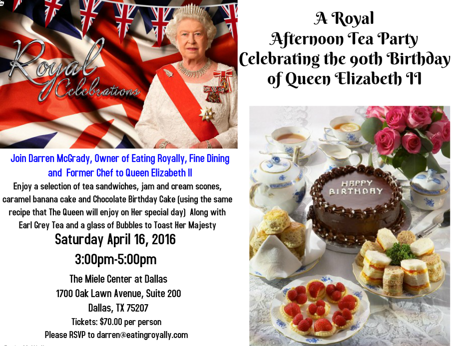Royal High Tea Invitation