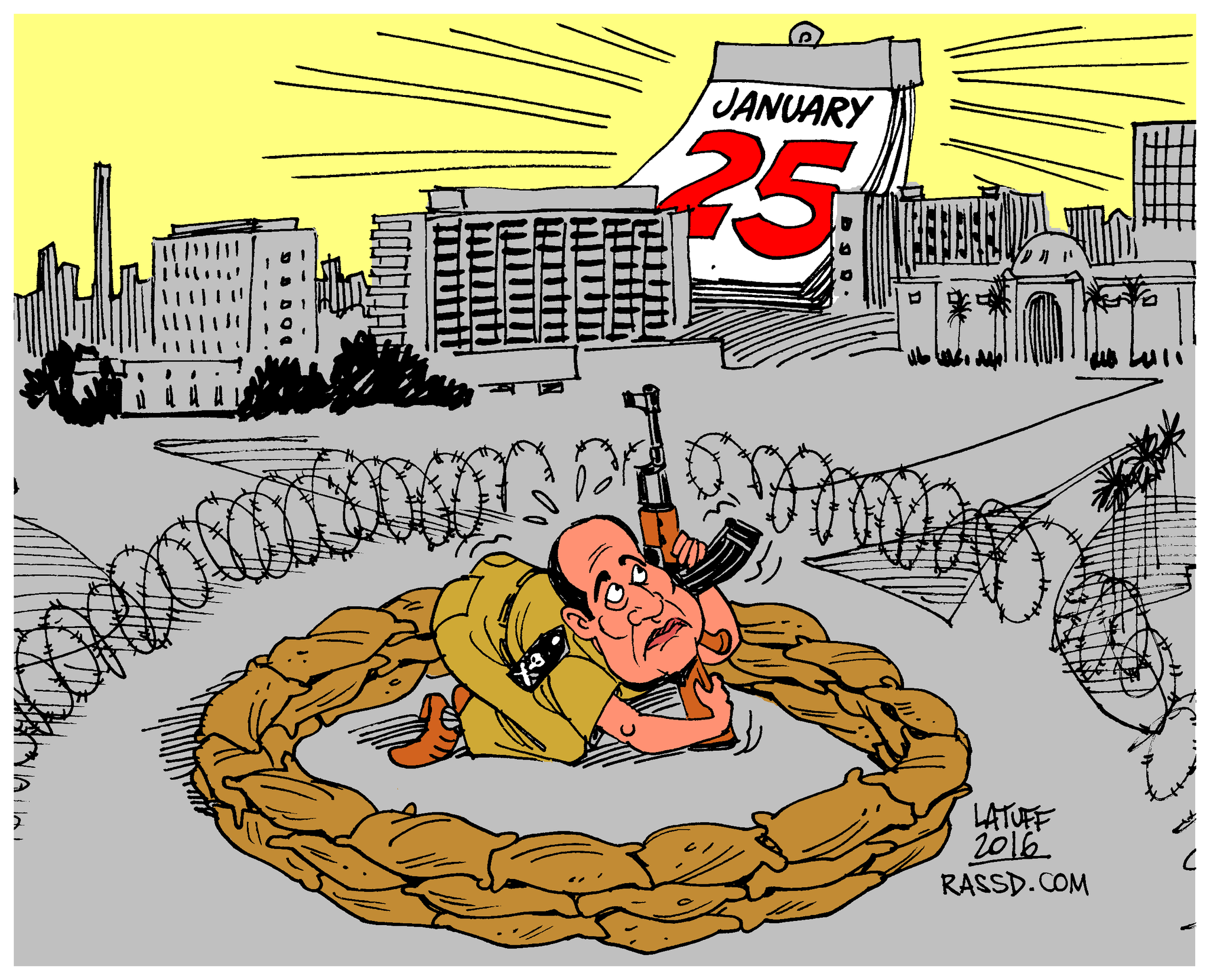 Arab Spring Cartoon