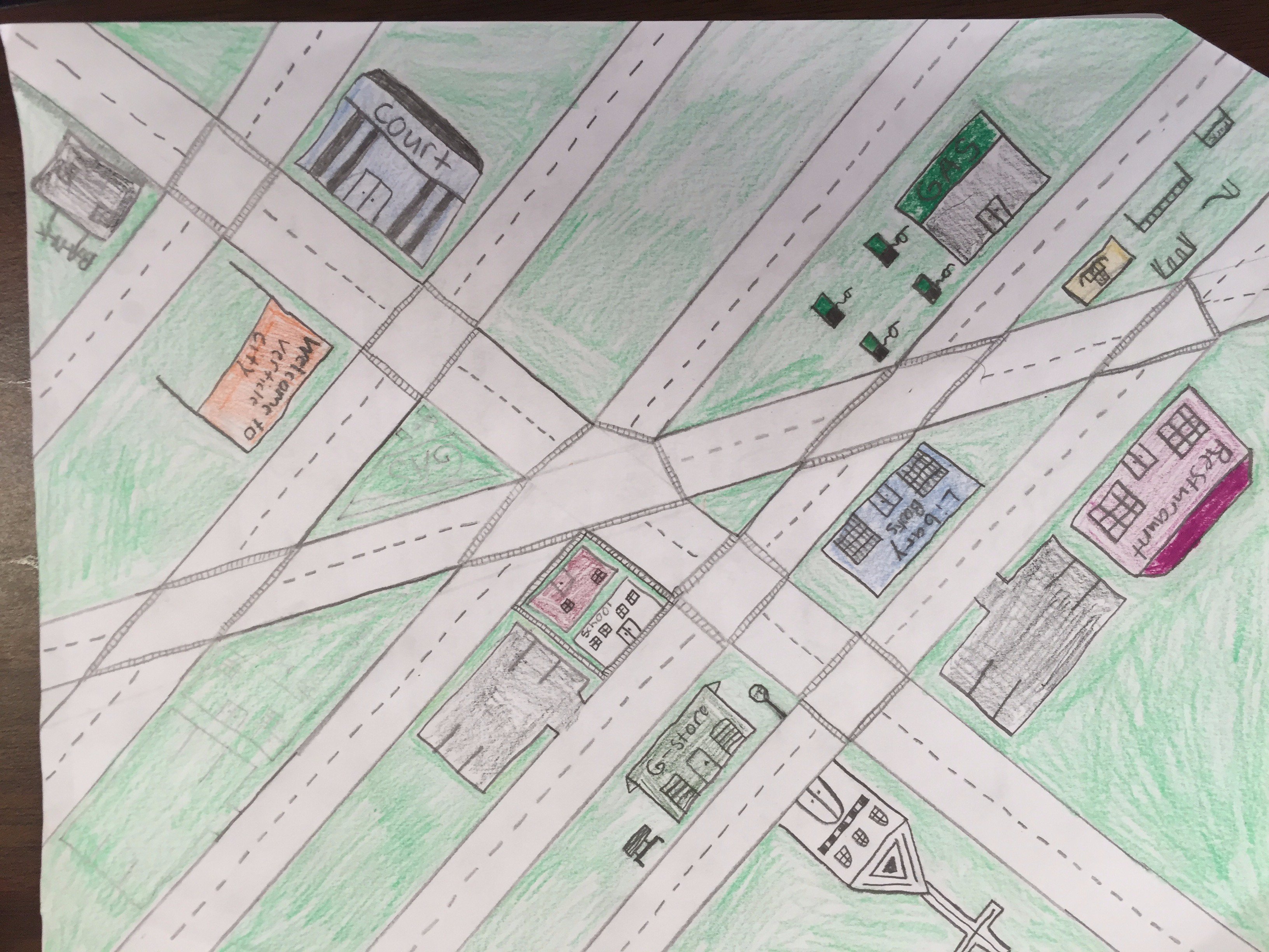 Geometry City Project Map