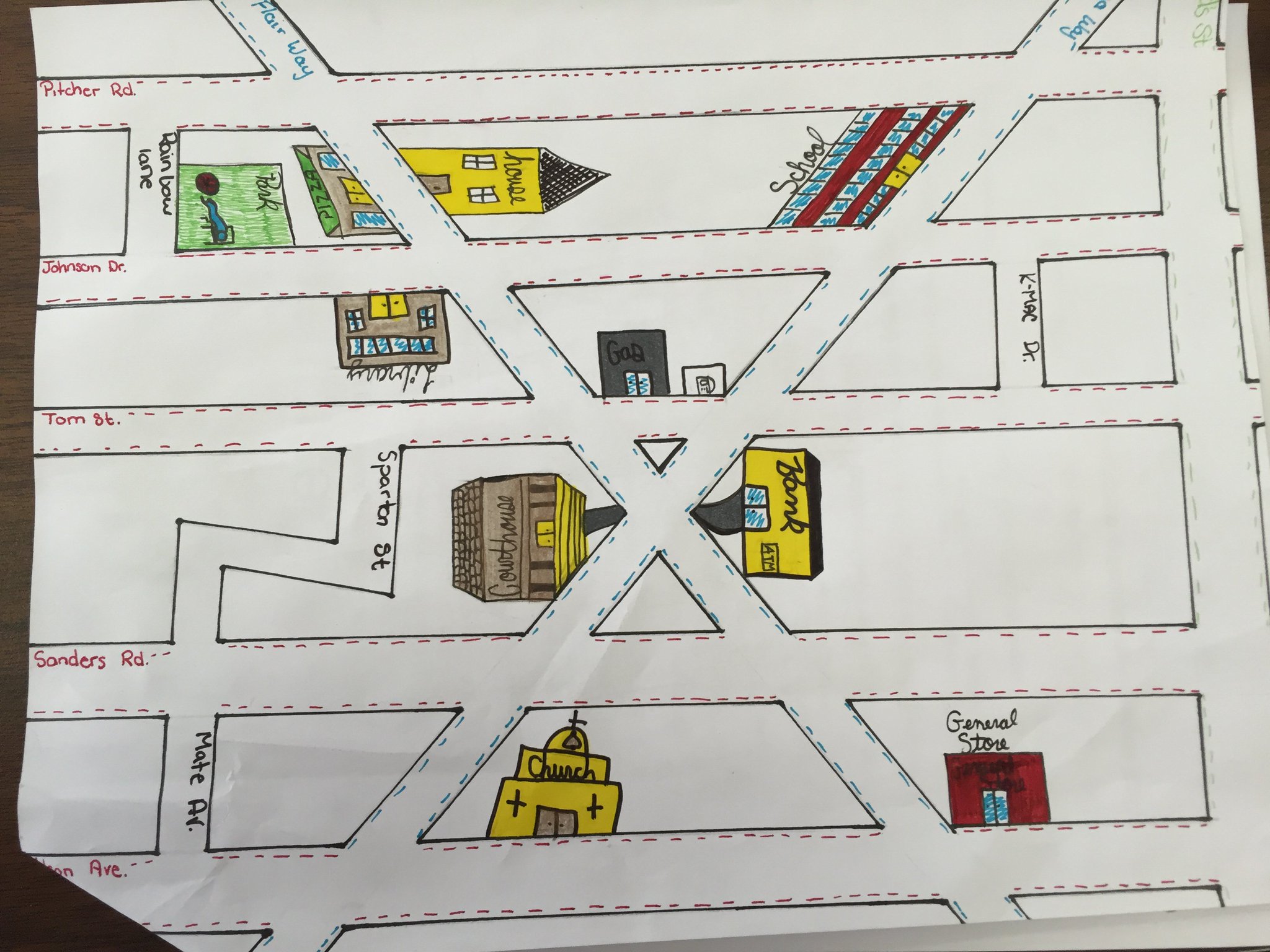 Geometry City Project Map