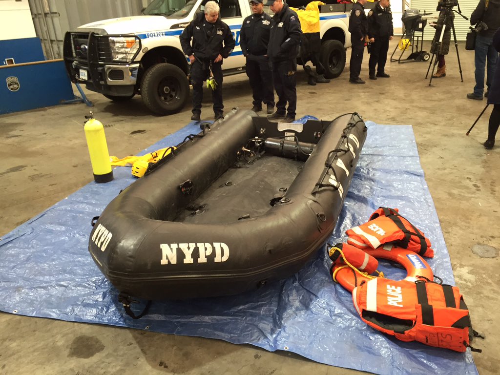 The NYPD will have swift water rescue teams & high water vehicles at ...