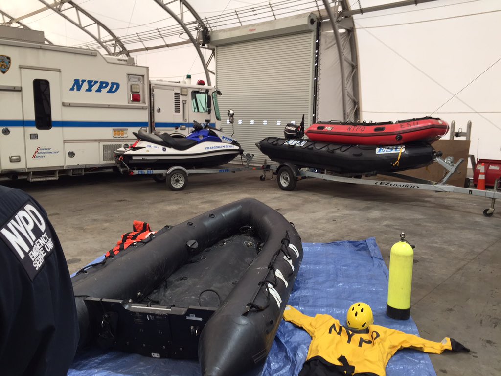 The NYPD will have swift water rescue teams & high water vehicles at ...